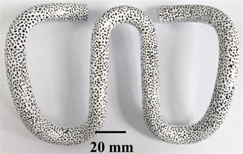 The Clip With Speckle Pattern For Dic Measurement Download Scientific Diagram