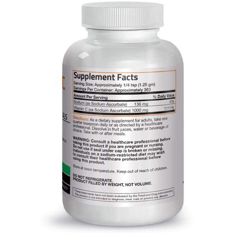 Sodium Ascorbate Non Acidic Vitamin C 1000 Mg Tablets Gentle On The Stomach Immune System