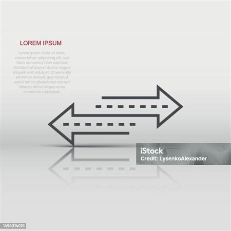 평면 스타일의 역방향 화살표 기호 아이콘입니다 흰색 고립 된 배경에 벡터 일러스트 레이 션을 새로 고칩니다 비즈니스 개념을 다시