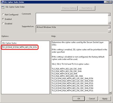 How To Update Your Windows Server Cipher Suite For Better Security