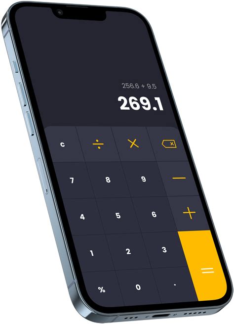Calculator Ui On Behance Calculator Ui On Behance