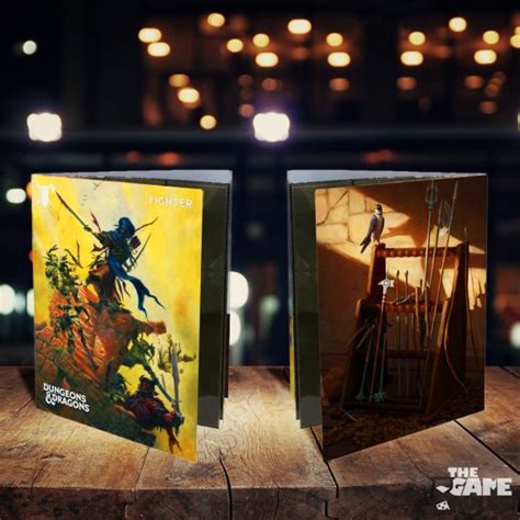 Dungeons And Dragons Fighter Class Folio Pimp My Game The Game Rules