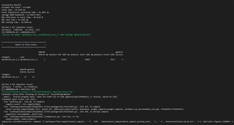 Error In Generating The Nef File — Kneron Developer Forums