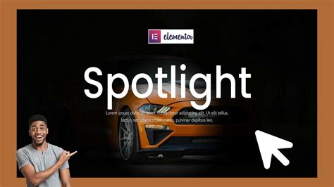 Create This Cool Spotlight Effect With Elementor Page Builder No Plugin Youtube