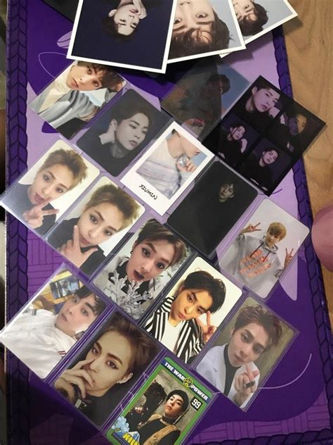 Xiumin Exo Photo Card Set Hobbies And Toys Memorabilia And Collectibles