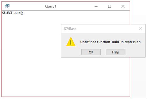 Ac 2016 Comment Insérer Un Nouvel Enregistrement Dans Une Table Mysql Contenant Un Uuid En