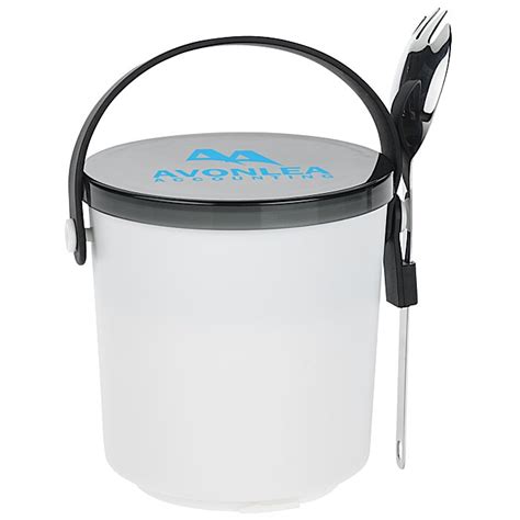 Stacking Lunch Box With Spork 165443