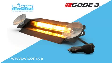 Code 3 H2 Covert Vehicle Siren Wi Com Solutions Inc