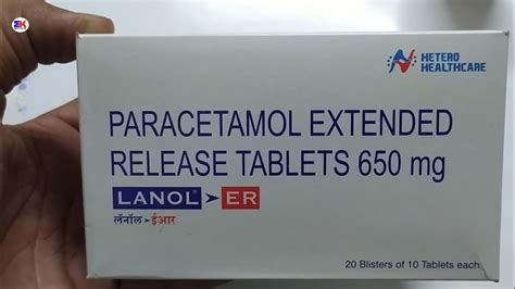 Paracetamol 650 Er At Darcy Housley Blog