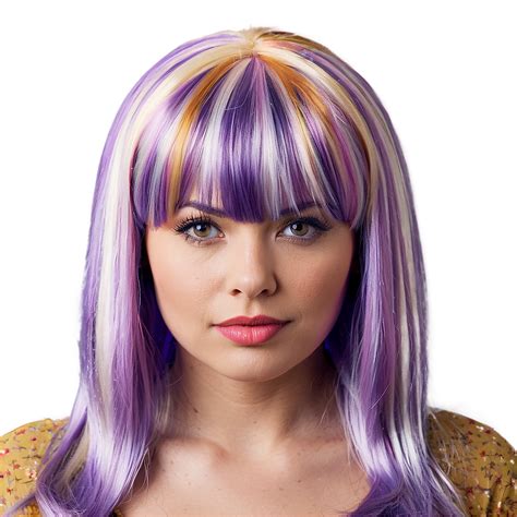 Download Wig With Bangs Png 79