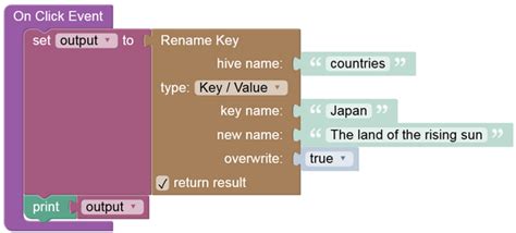 Rename Key Backendless Rest Api Documentation