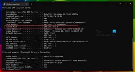 How To Change The Subnet Mask In Windows