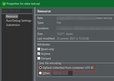 Eclipse Encoding Issue With Datasql In Spring Boot With Maven