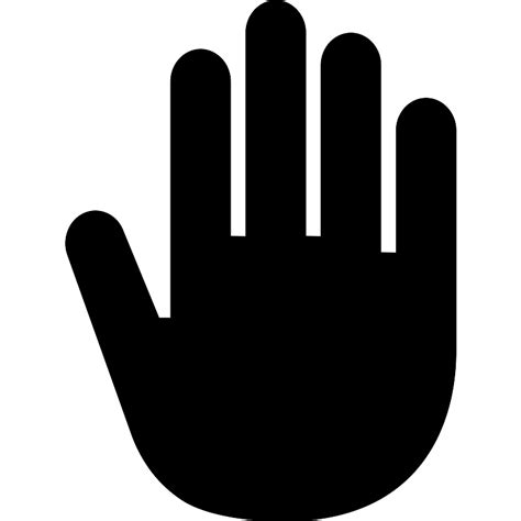 Hand Right Sharp Vector Svg Icon Svg Repo