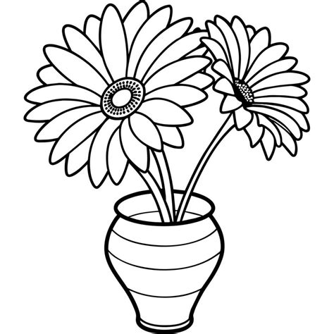 Vase Clipart Black And White Vase Clipart Etc