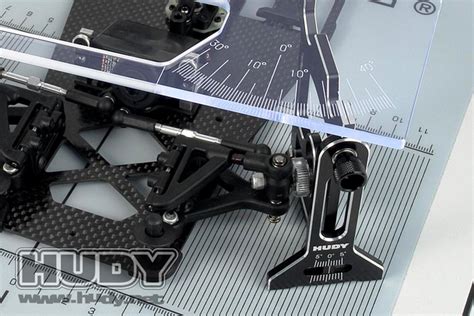 Red RC Hudy Set Up System For Pan Cars