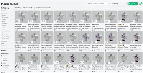 Problem With Sorting Clothes In Roblox Catalog Website Bugs Developer Forum Roblox