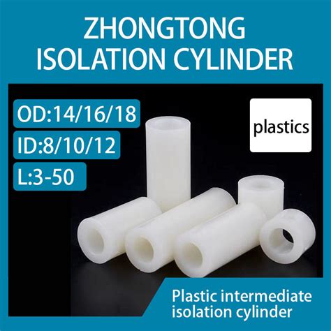 Round Hole Abs Plastic Isolation Column Hollow Support Column Pcb Circuit Board Straight Pipe