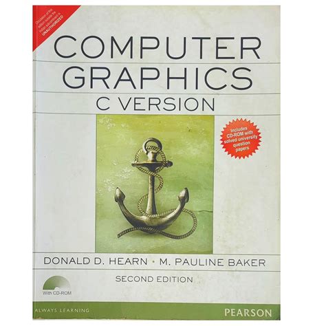 Computer Graphics C Version Along With Cd Perfect Paperback Donald D