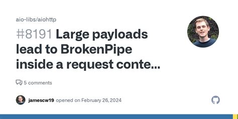 Large Payloads Lead To Brokenpipe Inside A Request Context Manager