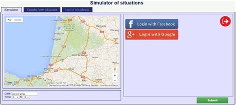 The Ui For Simulating The Users Context Download Scientific Diagram