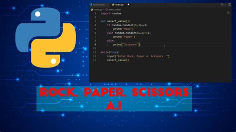Building A Simple Python Rock Paper Scissors Ai Youtube