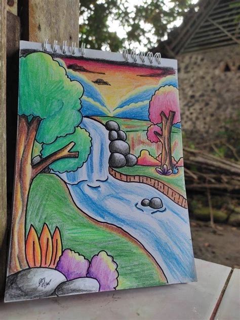 مدل نقاشی با مداد رنگی؛ مناسب برای کودکان و مدارس