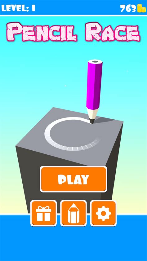 Pencil Race Unity Game Template By ClawbearGames Codester