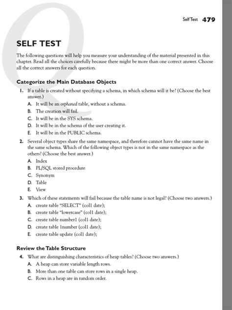 Ddl Statements Pdf Database Schema Table Database