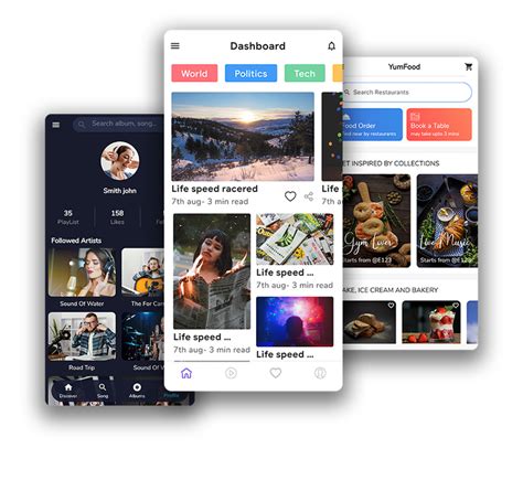 set of functioning flutter apps freelancer