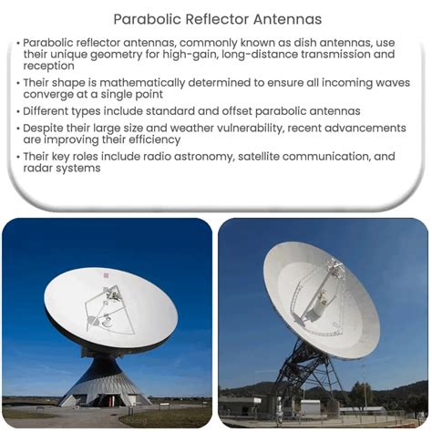Parabolic Reflector Antennas How It Works Application And Advantages