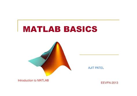 Pdf Matlab Basics Lnm Institute Of Information Technology · Matlab Basics Vector Array With