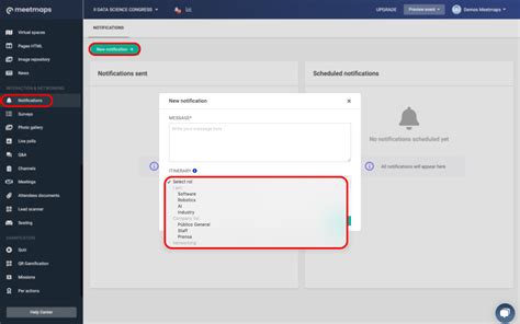 how to segment push notifications by roles