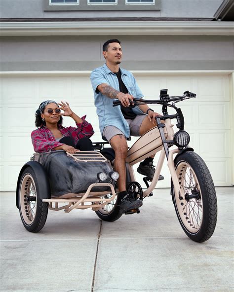 Funky Ebike And Sidecar Combo Inspired By Vintage Bmw In Desert Camo