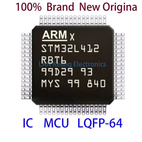 Stm32l412rbt6 100 العلامة التجارية جديد الأصلي Stm Stm32l Stm32l412