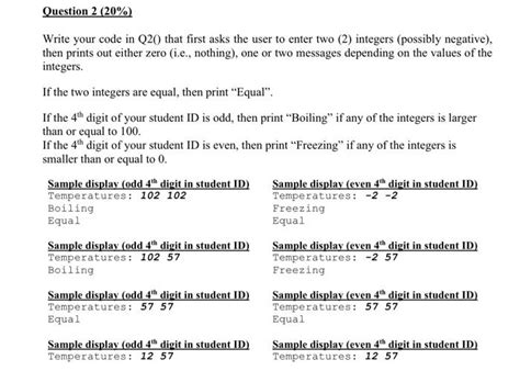Solved Question Write Your Code In Q That First Chegg Com