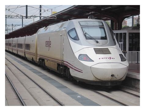 A Talgo Class 130 Push Pull Dual Gauge Bivoltage Train Of Renfe Rolling
