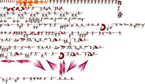 Ryuko Matoi Sprite Sheet Killlakill Nexusver By Cf2364 On Deviantart