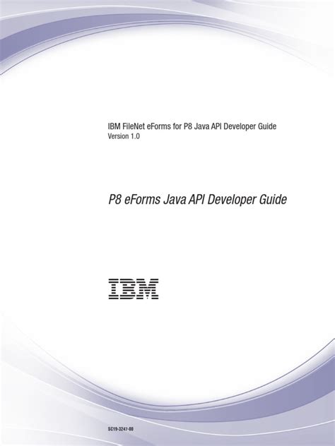 P8 Eforms Java Api Developer Guide Pdf Java Servlet Java Server Pages