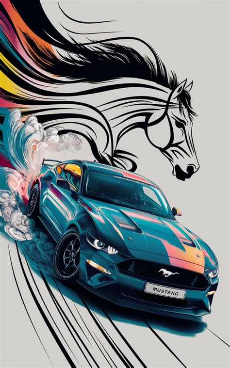 Mustang Çizim