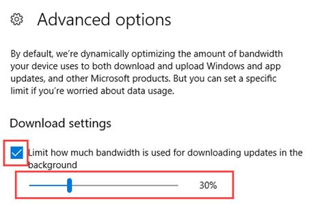 How To Limit Bandwidth For Windows Update In Windows 10 Make Tech Easier