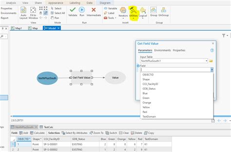 modelbuilder select features within a buffer dis esri community