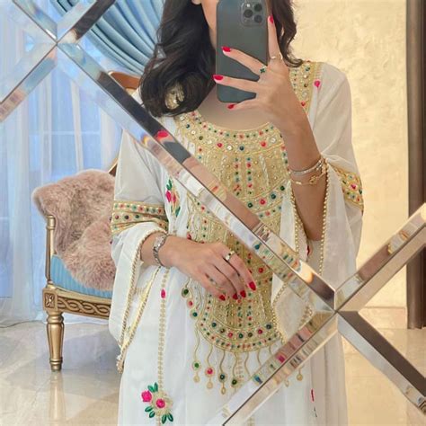 مدل لباس بندری جدید مجلسی و شیک با نوار و ملیله در اینستاگرام