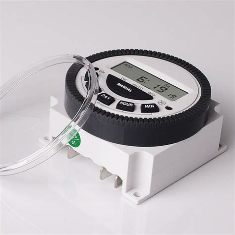 7 Days Weekly Programmable Digital Timer Lighting Switch Lcd On Off
