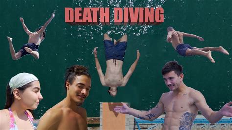 წყალში ხტომა თბილისის ზღვაზე Death Diving Youtube