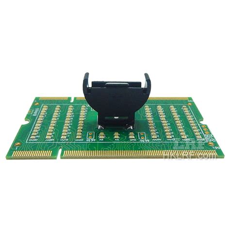 Laptop Motherboard Memory Slot Ddr2 Sdram So Dimm Pin Out Led Tester Card