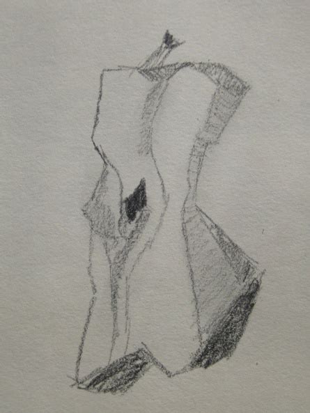 Apple Core Sketches Humanoid Sketch Drawings