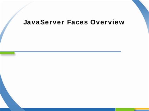 Pdf 12 Javaserver Faces Overview Dokumentips