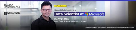 Online Hackathon Hackerearth Developer Event What It Takes To Be A Data Scientist At Microsoft