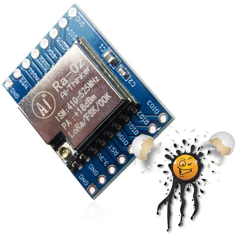 Ai Thinker Lora 02 Sx1278 433mhz Rf Funk Modul Iot Powered By Androeggde